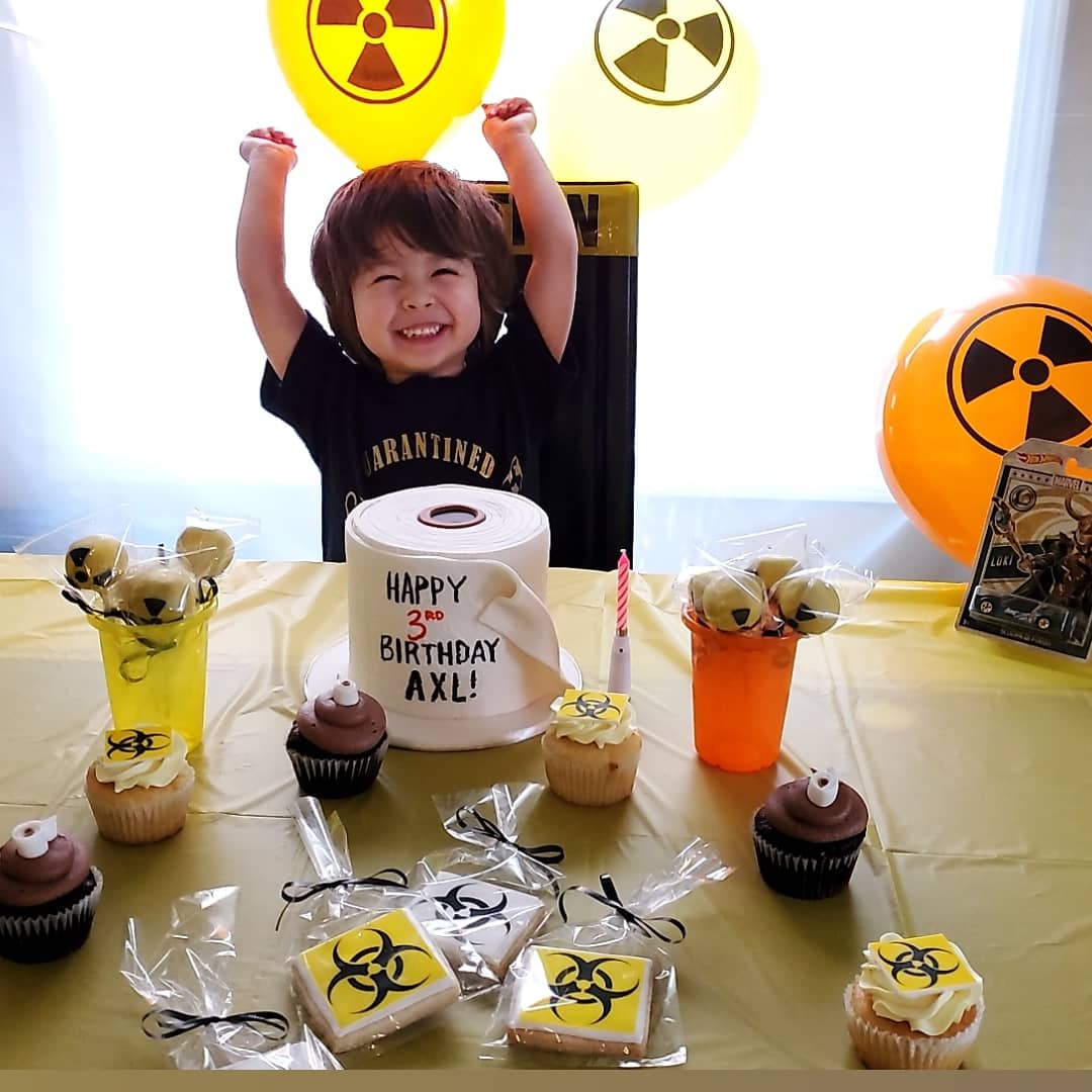 Quarantine themed party! - Jeanne Niskiewicz
